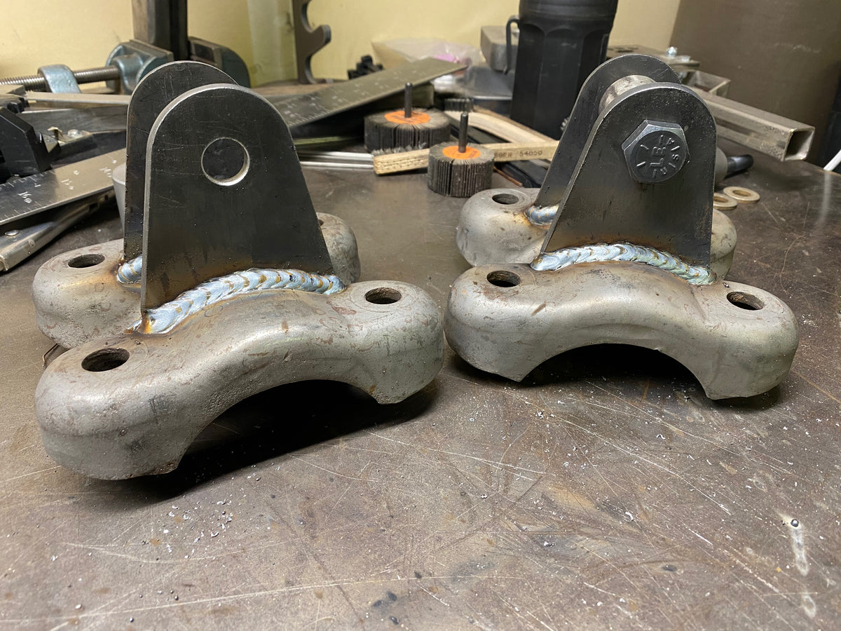 U-Bolt Plate Tabs (Weld On) – Low FABRICATION